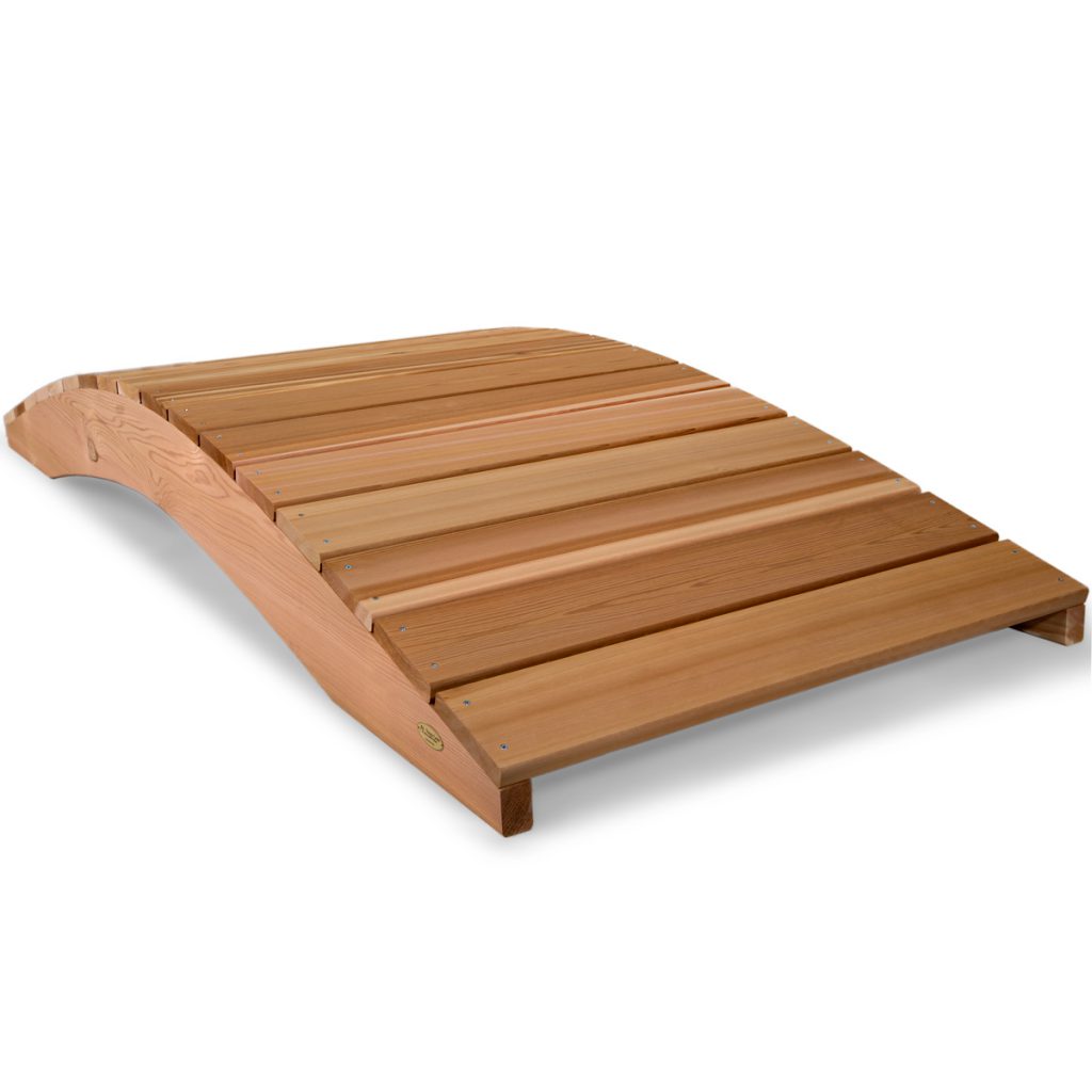 Eight Foot Cedar Garden Bridge | Summer Cedar.com
